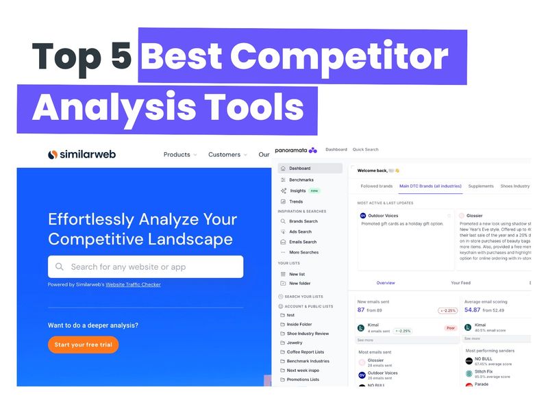 The 5 Best Competitor Analysis Tools under $200 | Marketing